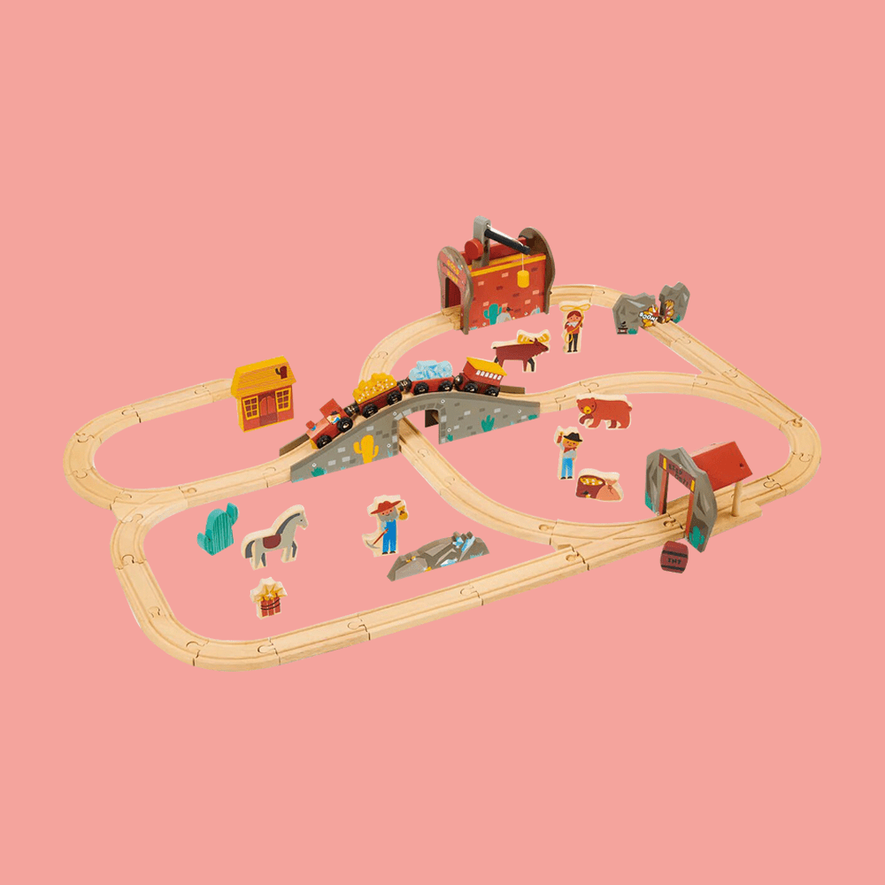 Wooden Train Sets Trains & Tracks - Imagination Toys